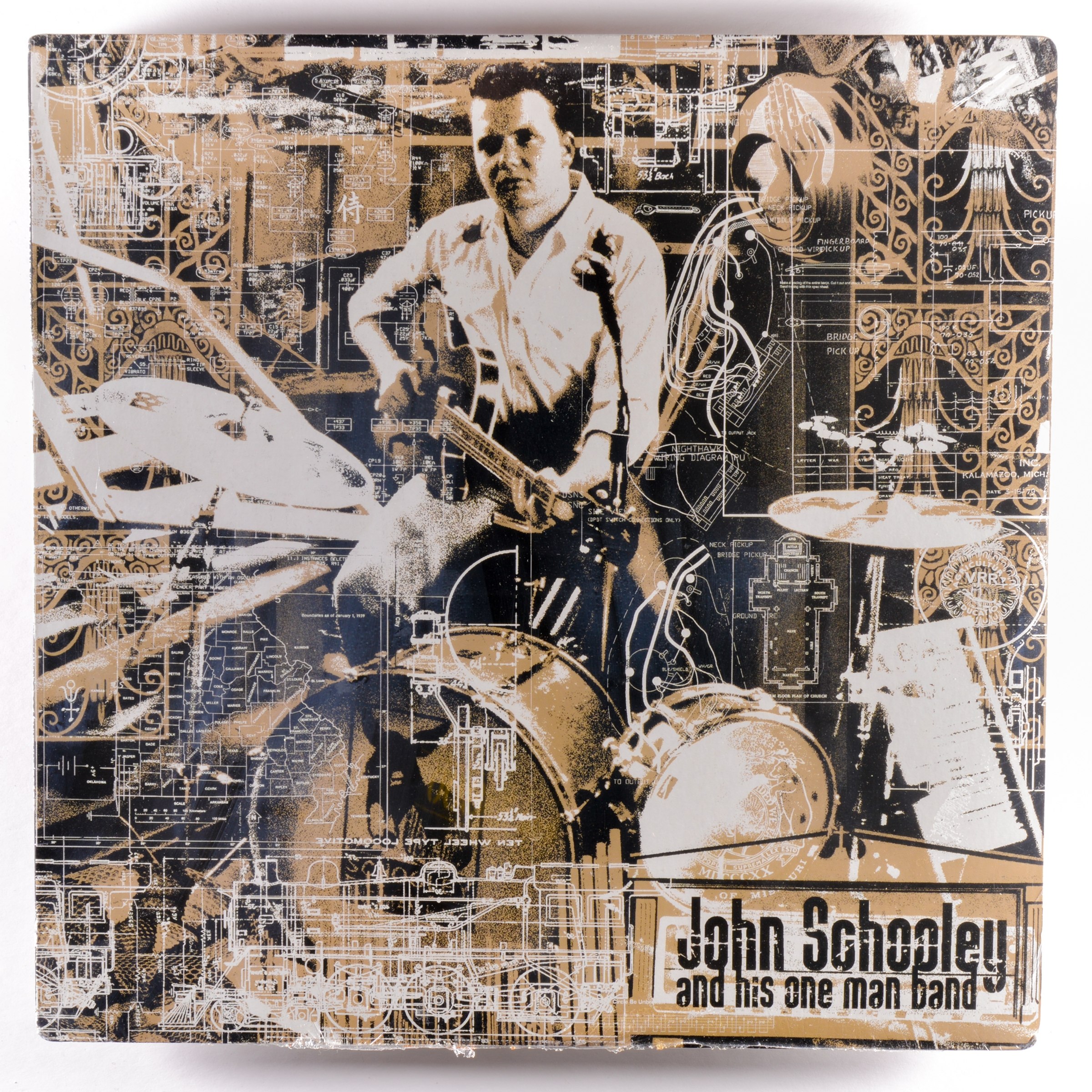 JOHN SCHOOLEY & HIS ONE MAN BAND - And his one man band LP - Soundflat ...