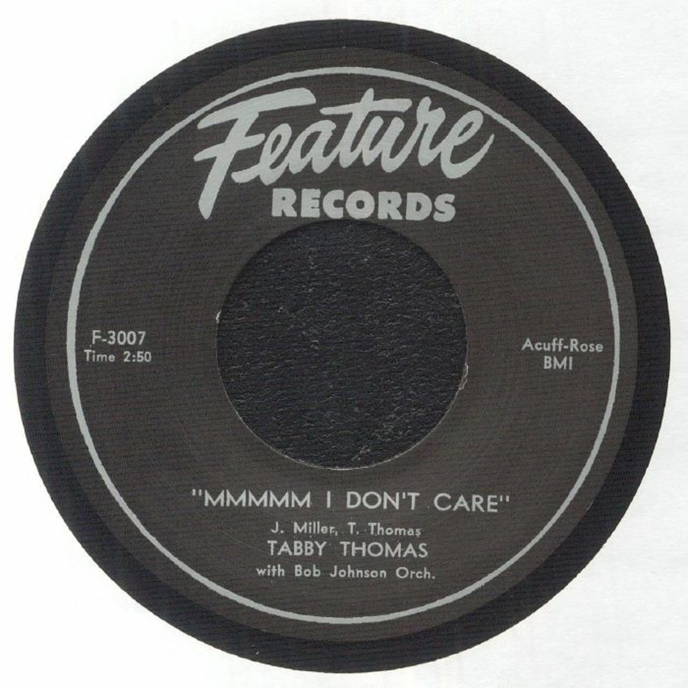 TABBY THOMAS - Mmmmm I don't care/tomorrow 7 - Soundflat Mailorder