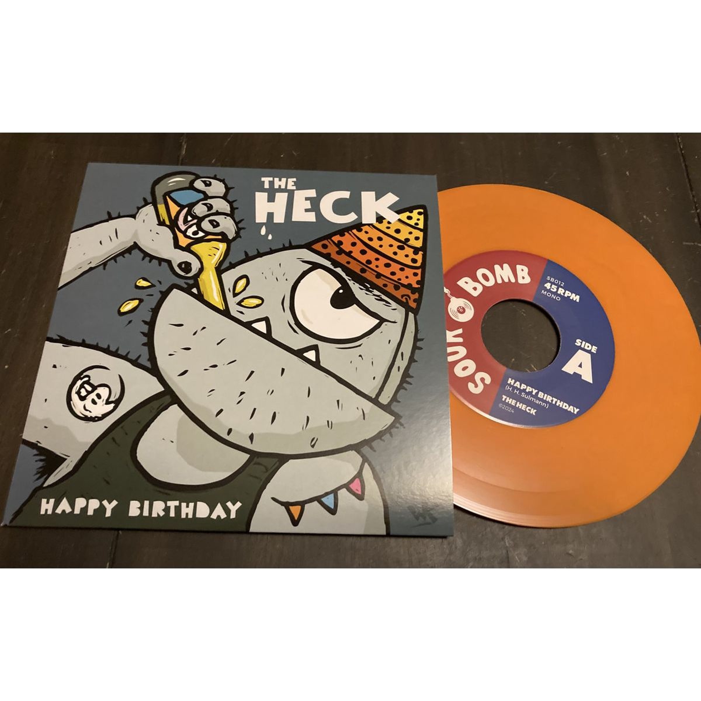 HECK - Happy birthday/party time (orange) 7 - Soundflat Mailorder