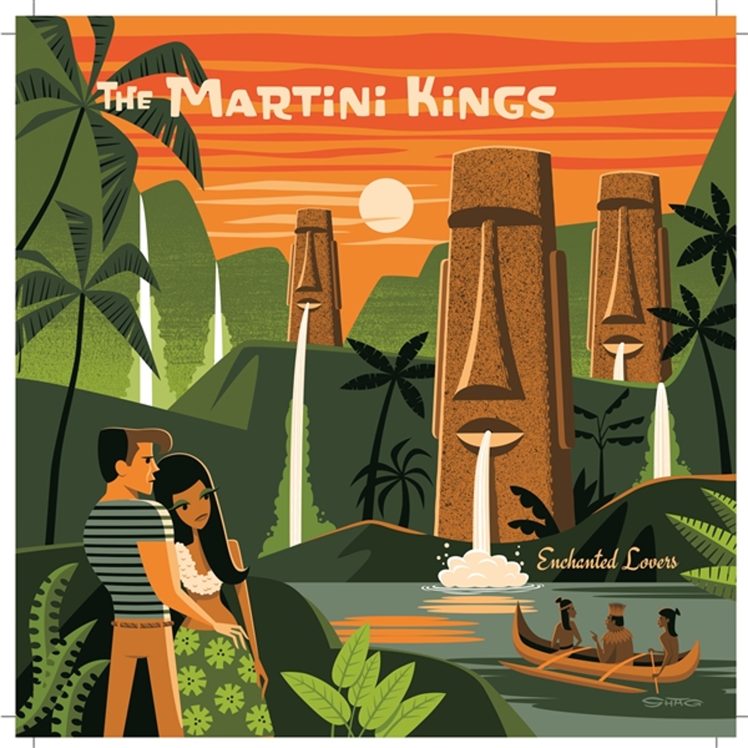 MARTINI KINGS - Enchanted lovers CD - Soundflat Mailorder