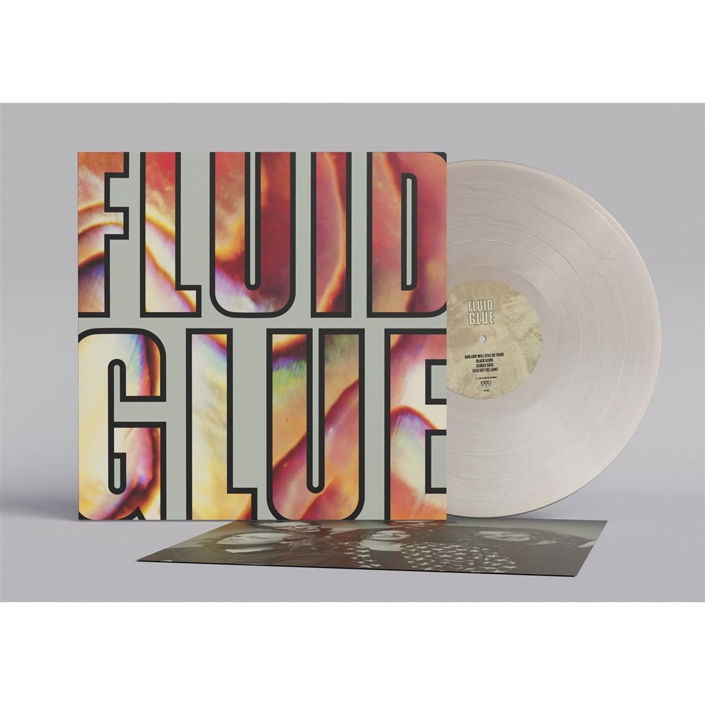 FLUID - Glue (ltd. silver vinyl) LP - Soundflat Mailorder
