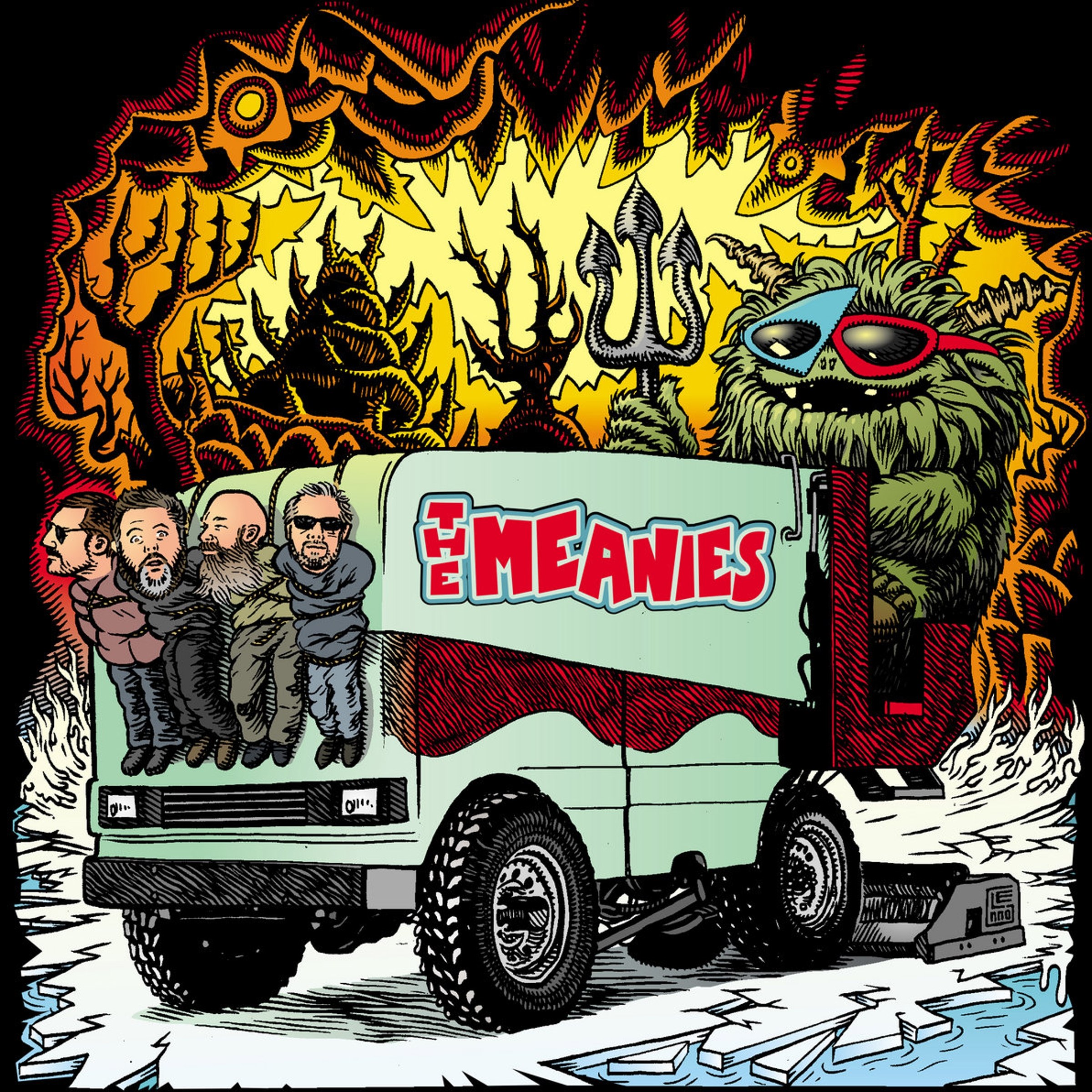 MEANIES - Zamboni/I agree 7 - Soundflat Mailorder