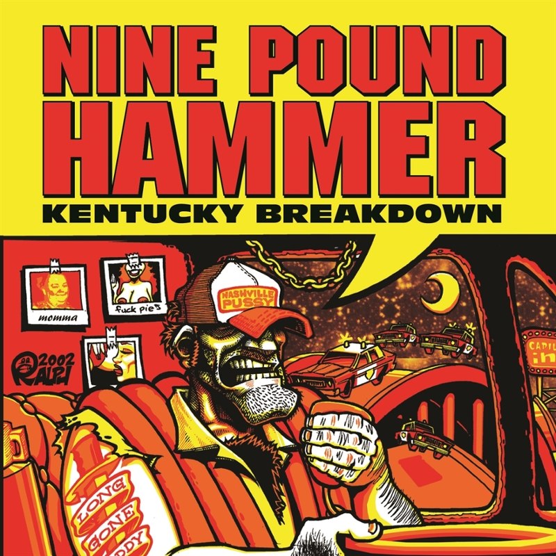 NINE POUND HAMMER - Kentucky breakdown (2024 col. vinyl reissue) LP ...